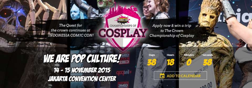 Tonton Adu Cosplay di Indonesia Comic Con 2015