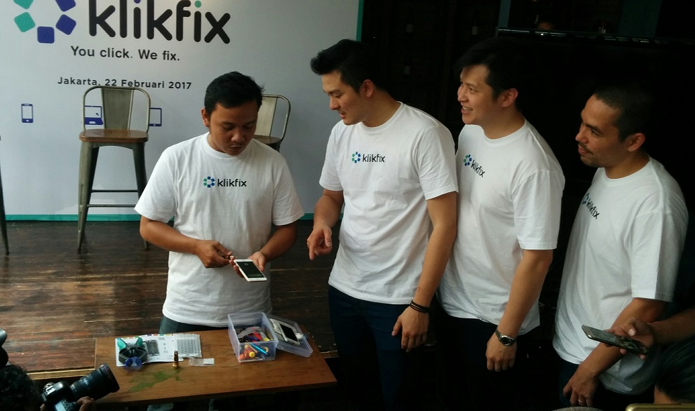 KlikFix, Platform Konektor Jasa Servis Gadget dan Konsumen