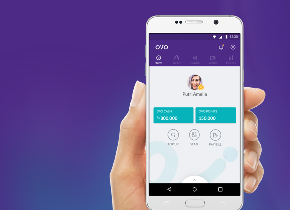 OVO Bantu UKM Tangerang Lewat Metode QR Code