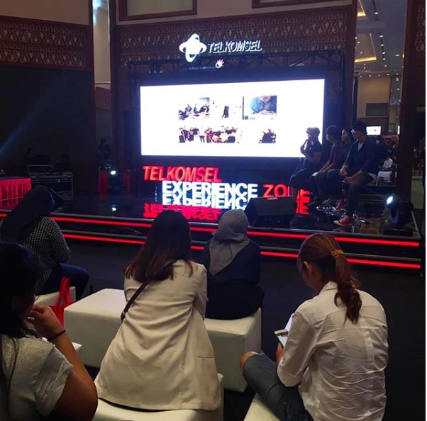 Telkomsel Pamerkan Teknologinya di IdeaFest 2018