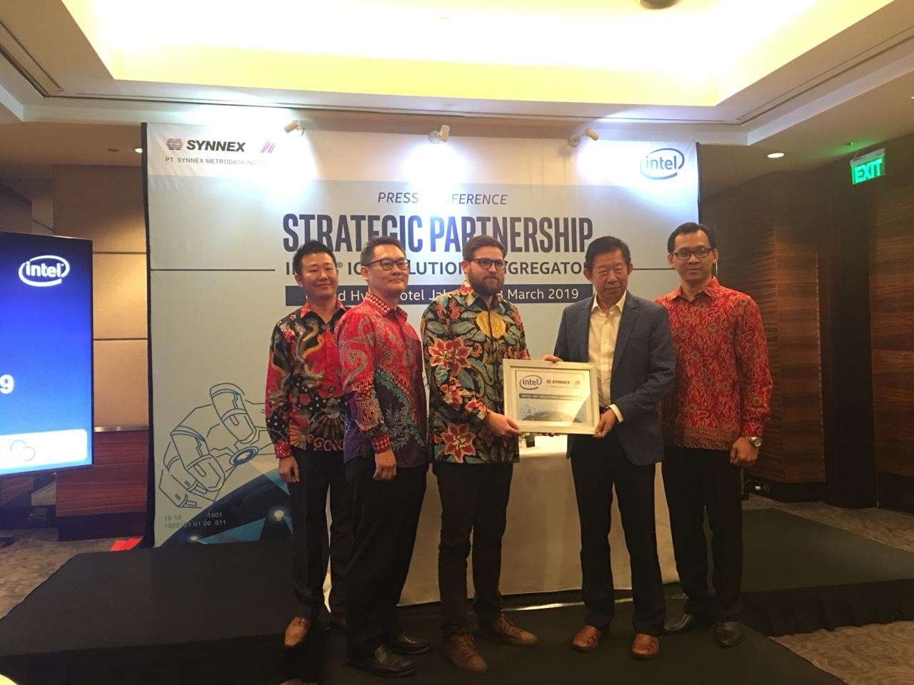 Intel Tunjuk Synnex Metrodata Sebagai IoT Solution Agregator di Indonesia