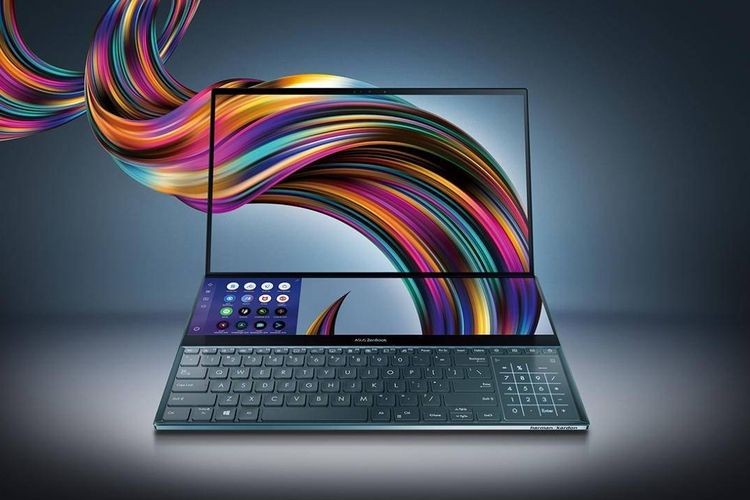 ASUS Luncurkan Laptop Tiga Layar Pertama di Dunia