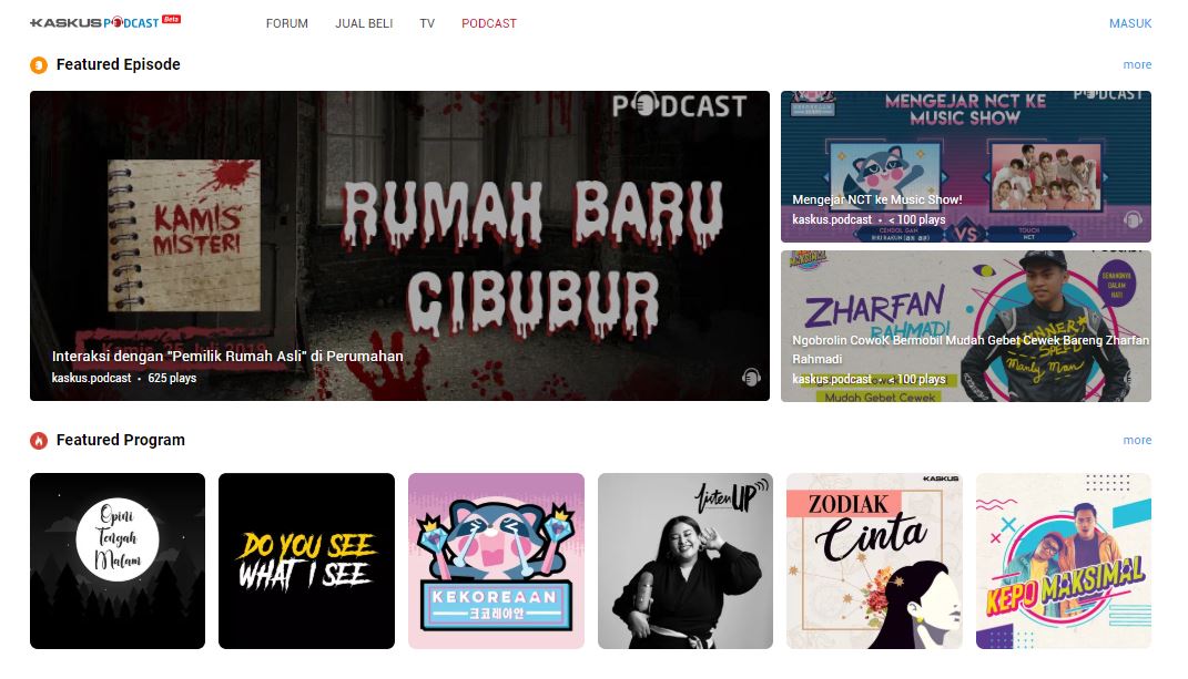 Layanan Kaskus Podcast Resmi Untuk Seluruh Pengguna