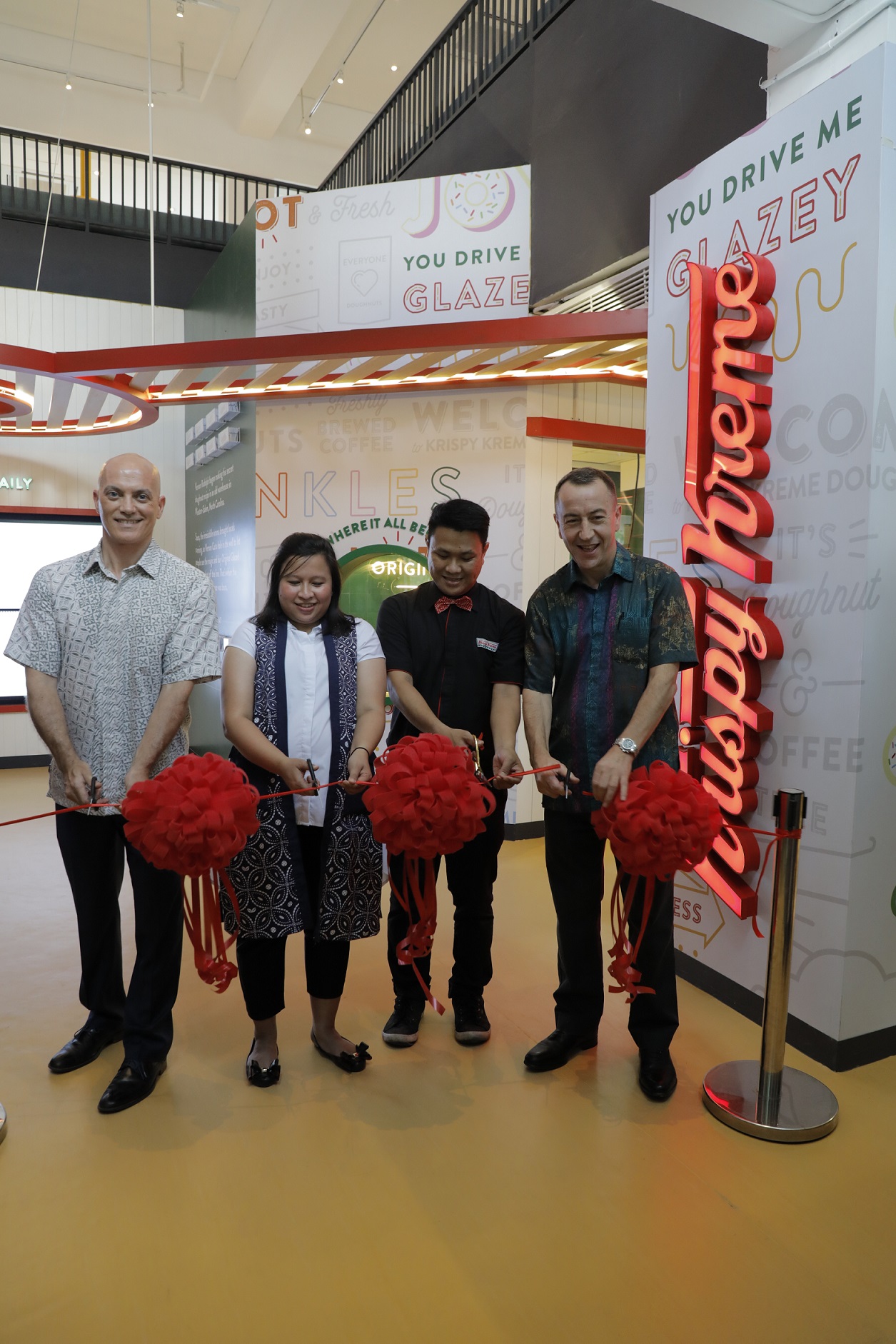 Krispy Kreme Resmikan Flagship Store Pertama di Indonesia