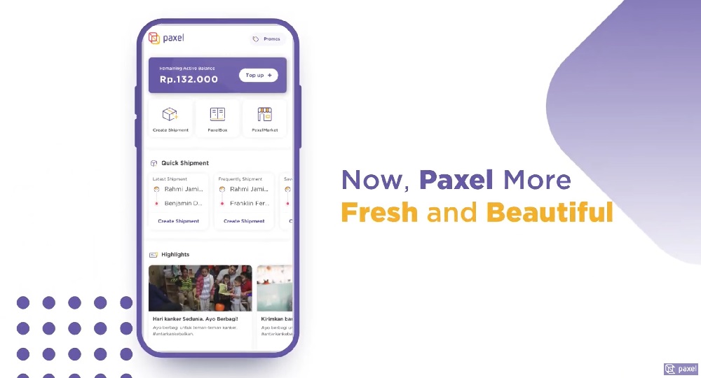 Tingkatkan Pengalaman Customer, Paxel Luncurkan User App 2.0