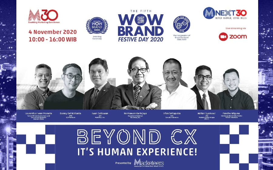 WOW Brand 2020 Ulas Tema Beyond CX: It’s Human Experience