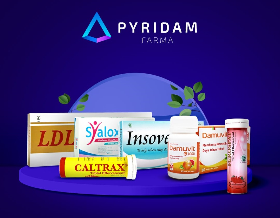 Rayakan Ulang Tahun ke-44, Pyridam Farma Rebranding Diri