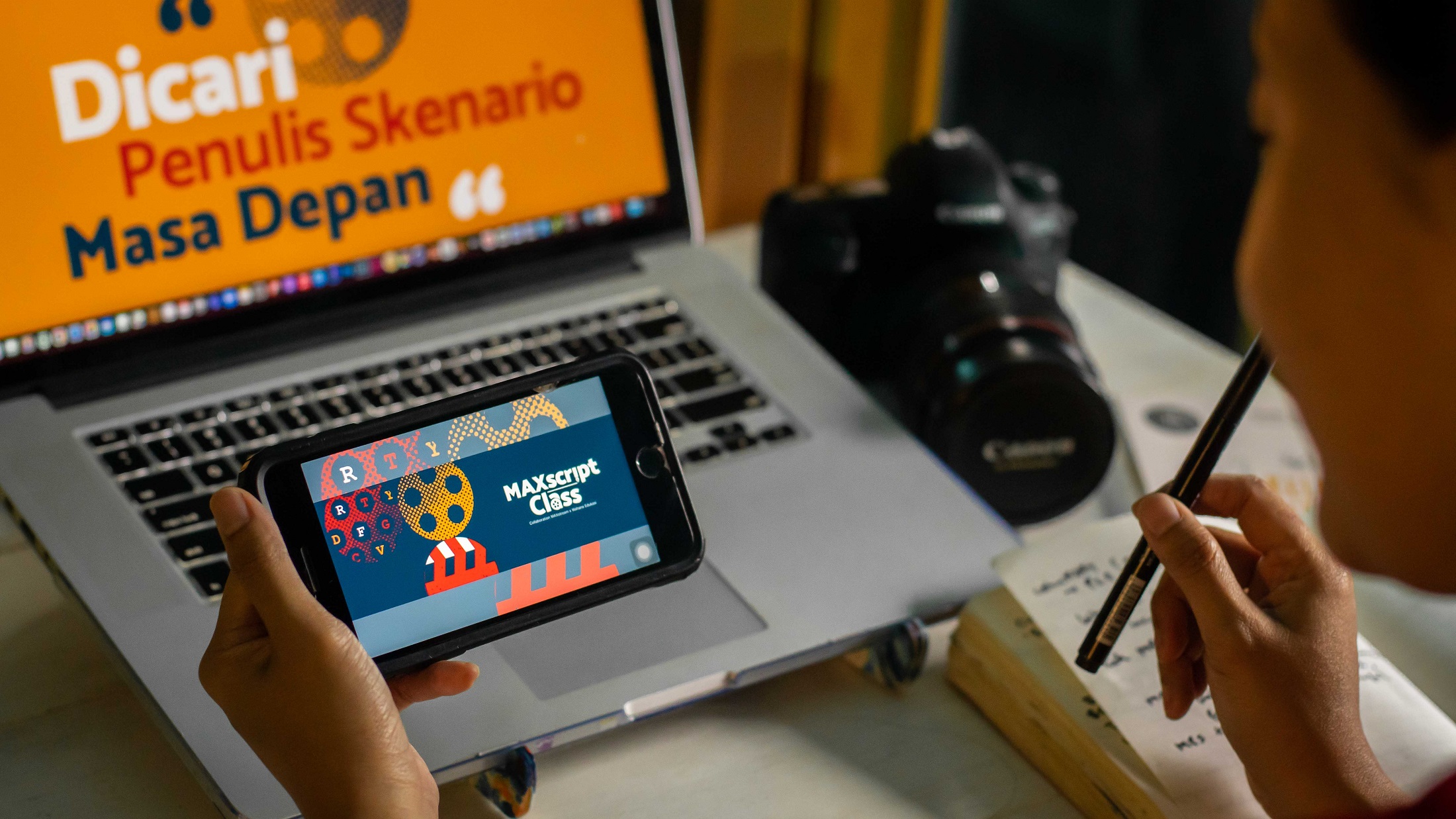 MAXstream Bidani Talenta Penulis Skenario Indonesia Lewat MAXscript Class