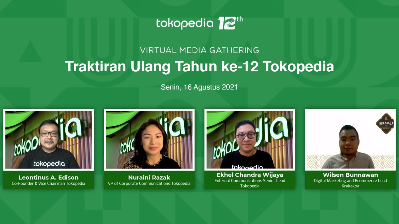 Rayakan Ulang Tahun ke-12, Tokopedia Hadirkan Beragam Program