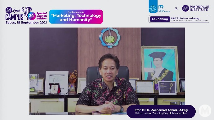Gandeng MarkPlus Institute, ITS Hadirkan Program Studi MMT In Technomarketing