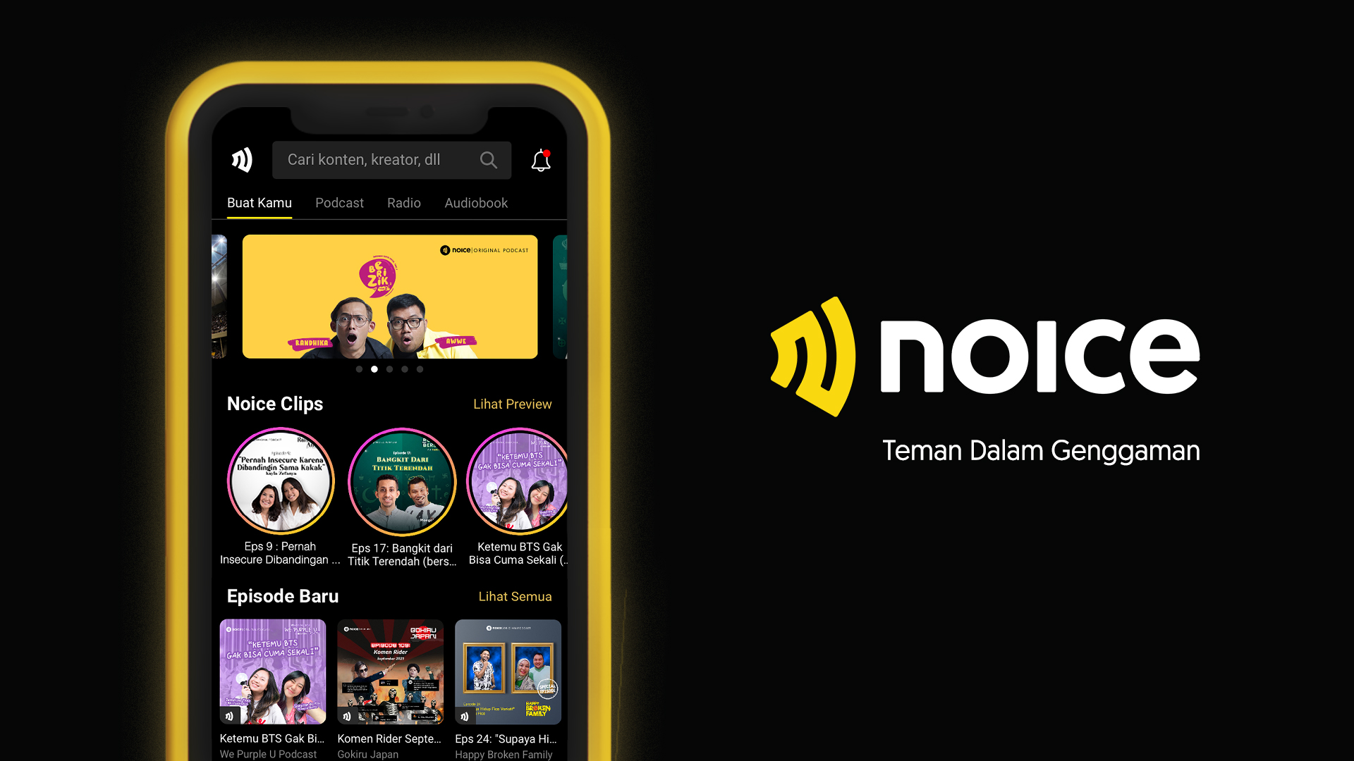 Noice Luncurkan Program Monetisasi, Simak Caranya