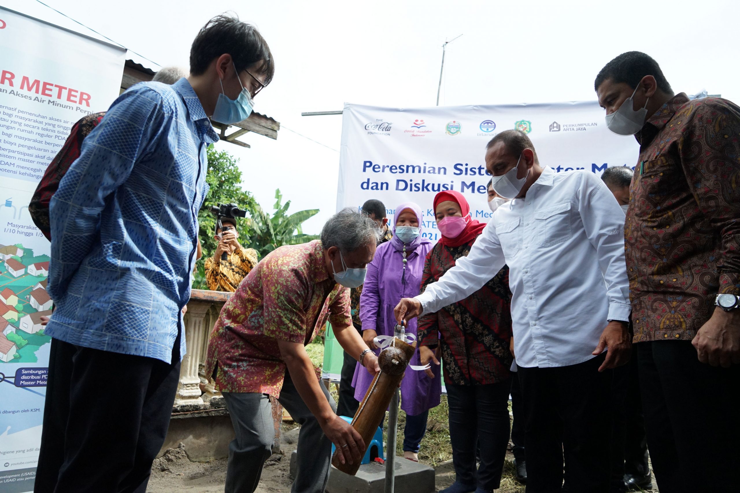 Coca-Cola Foundation Wujudkan Penyediaan Akses Air Bersih di Medan