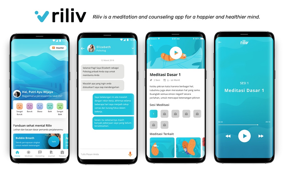 Riliv, Startup Mental Health Raih Seed Funding dari East Ventures