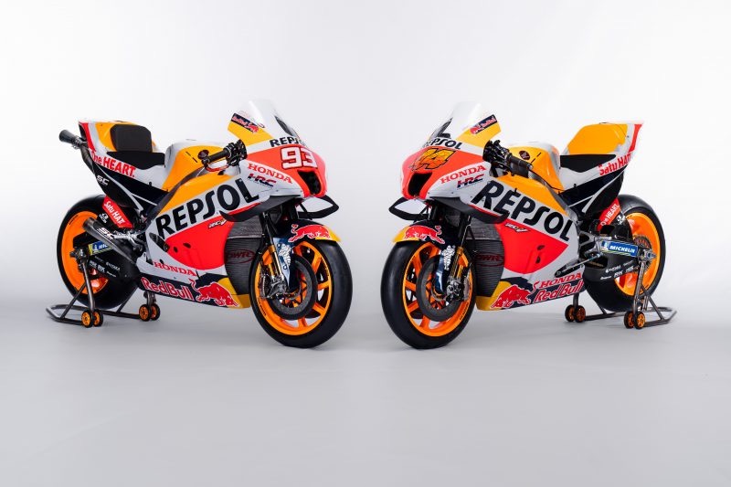 Tampilan Baru Motor Repsol Honda Siap Debut di Mandalika