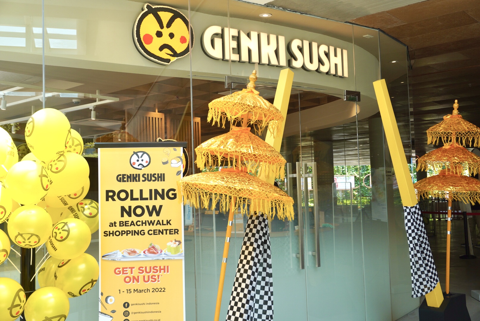 Berekspansi, Genki Sushi Buka Restoran Pertama di Bali