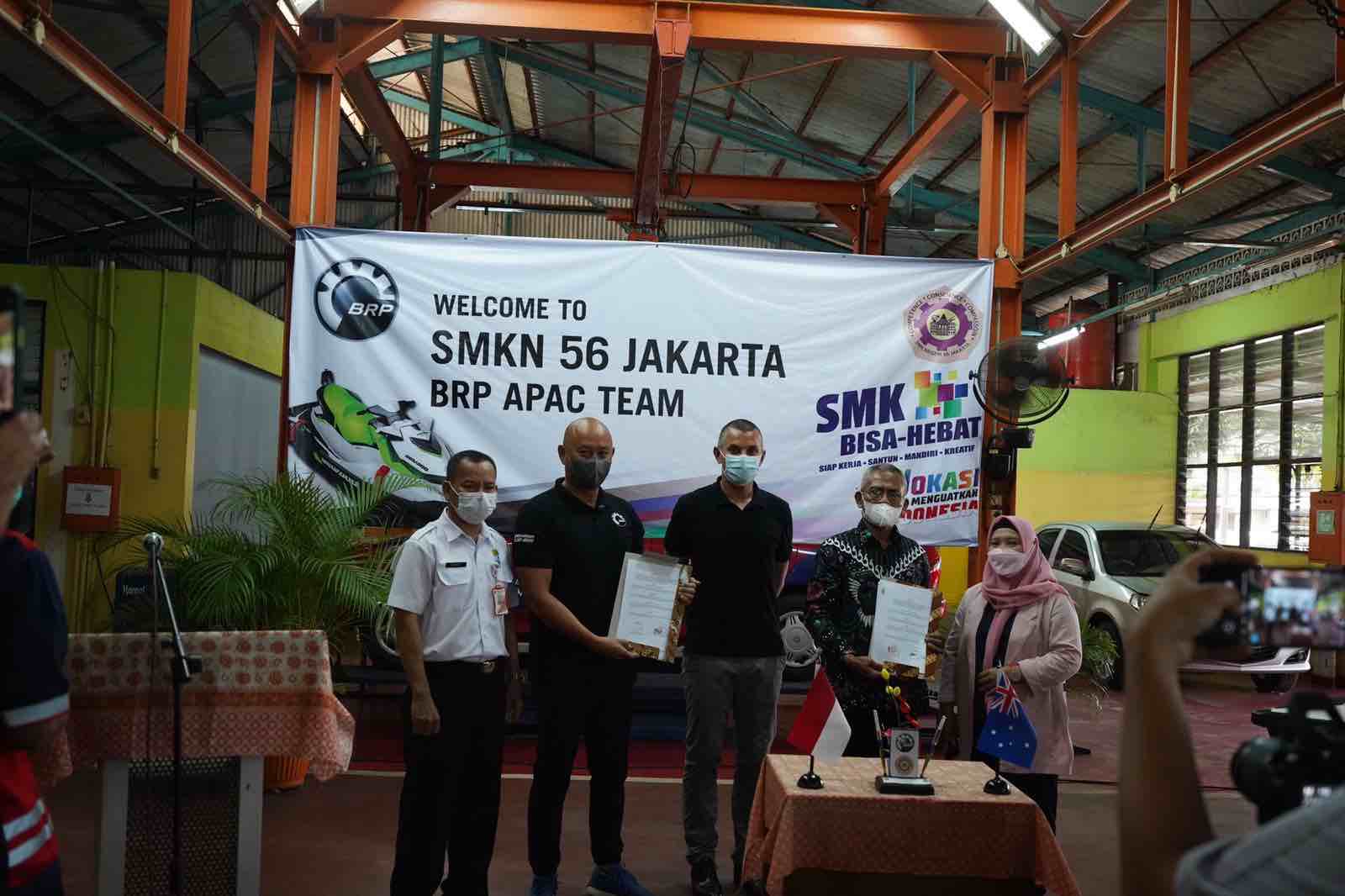 BRP Indonesia Bantu Pengembangan SDM Vokasi lewat Sea-Doo Class