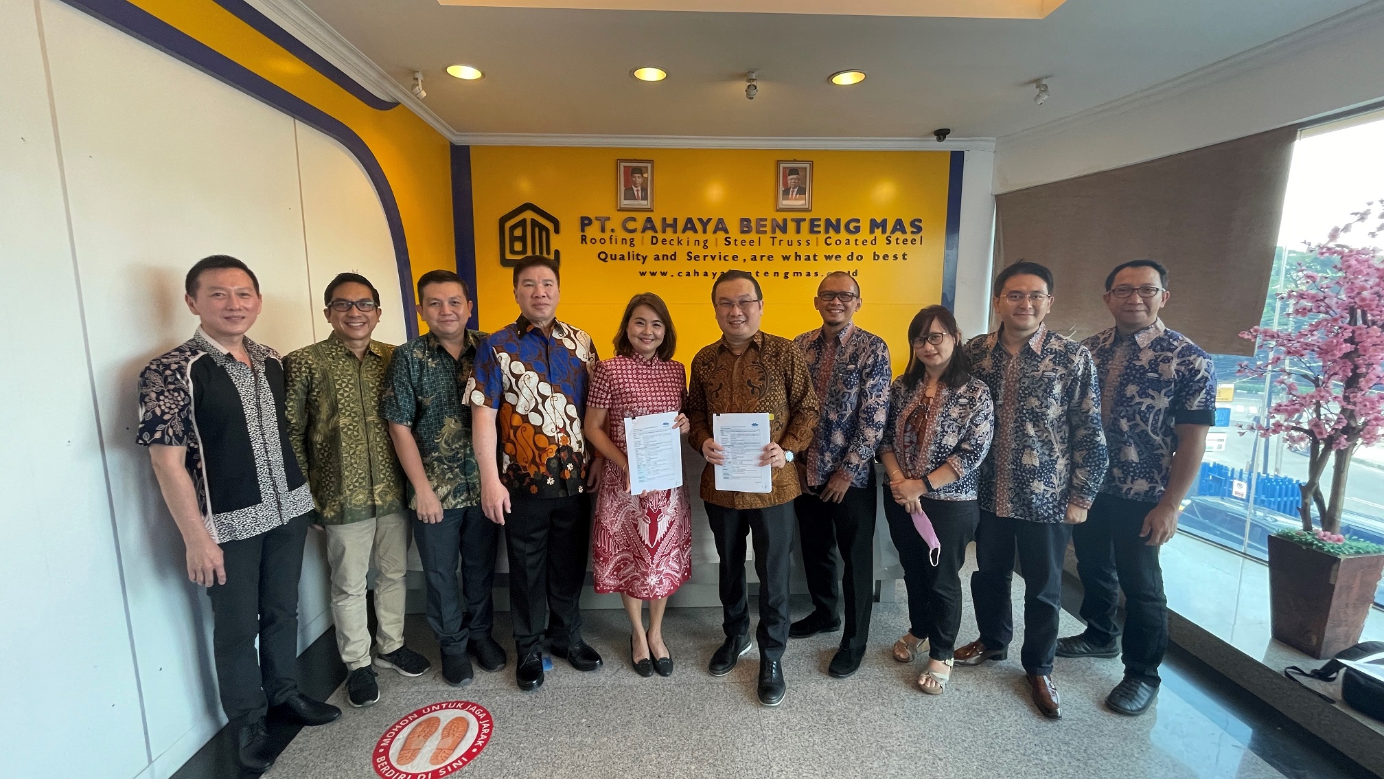 Lewat Kolaborasi, NS BlueScope Perkuat Ekspansi Bisnis di Indonesia