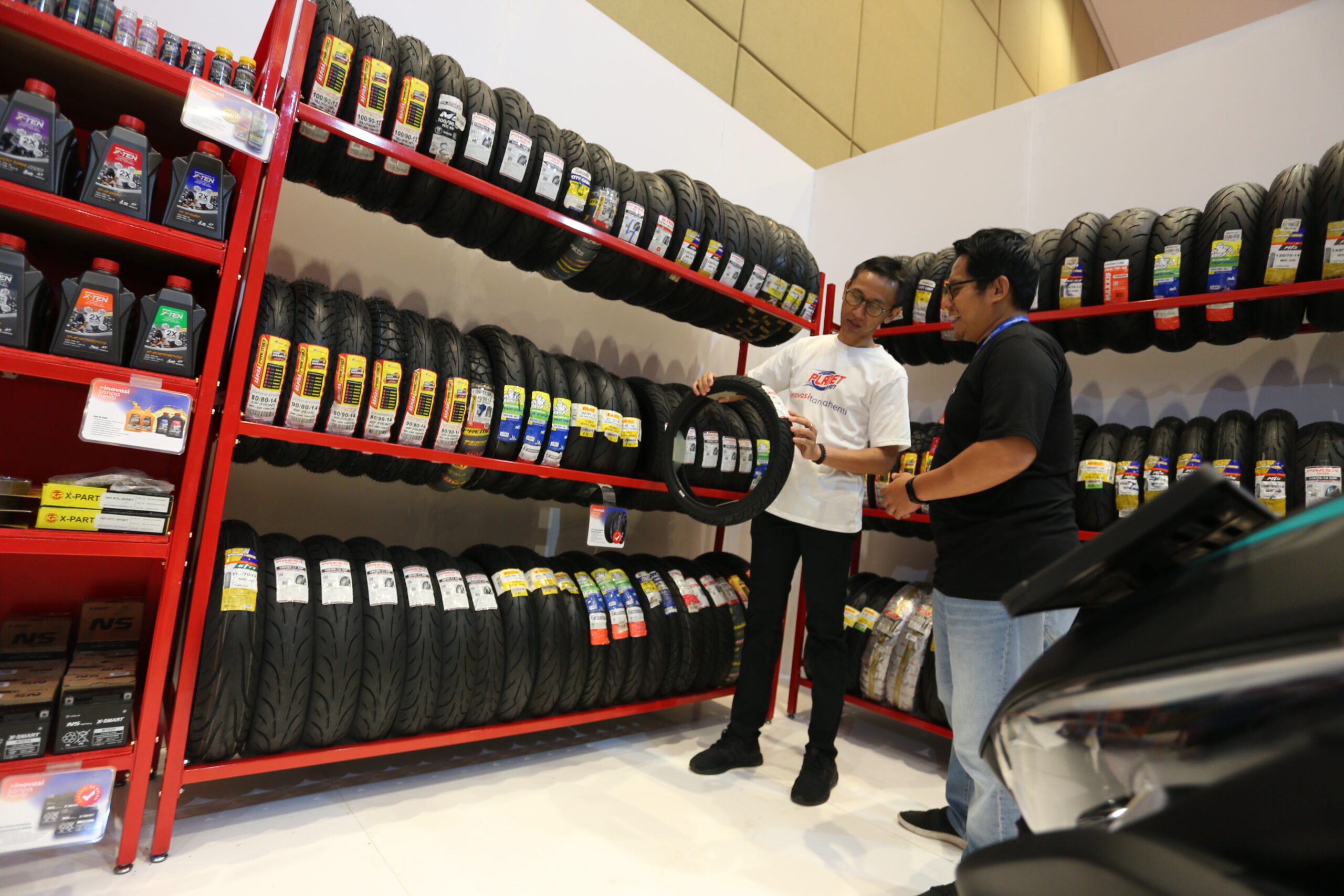 Lakukan Diversifikasi, Planet Ban Klaim Servis 1,5 Juta Unit Motor di 2021