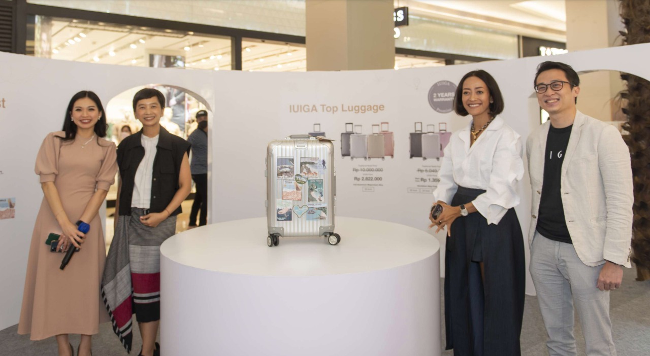 IUIGA x Purana Hadirkan Koper Limited Edition Bernuansa Indonesia