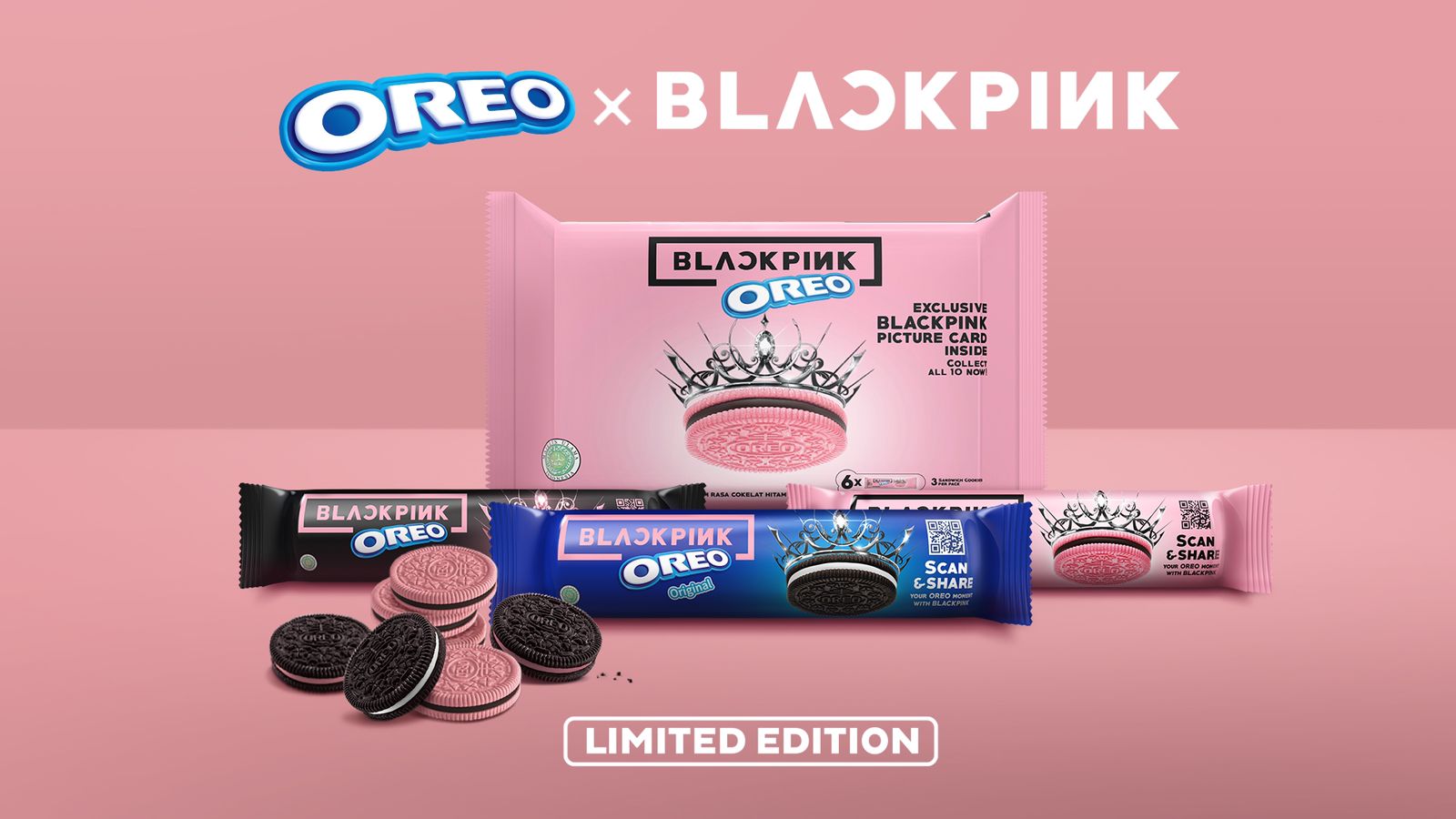 Terus Berkolaborasi, Oreo x BLACKPINK Kembali Siapkan Kemasan Baru