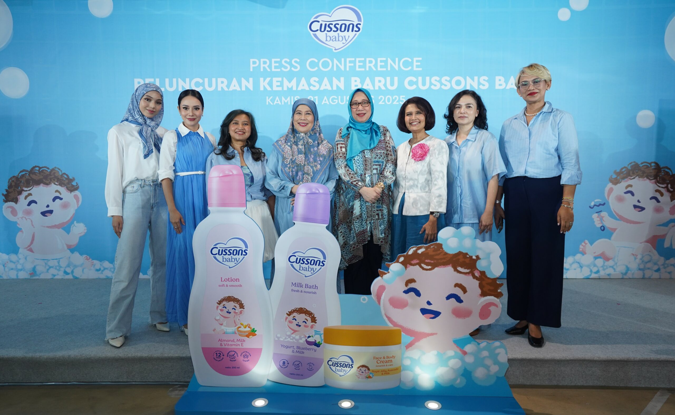Cussons Baby Tampil dengan Wajah Baru, Lebih Dekat dengan Gen Z Moms
